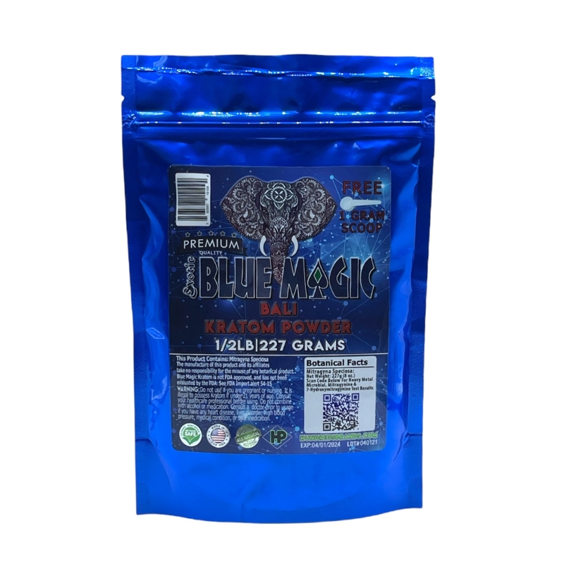 Blue Magic Bali Kratom Powder | Kratom Library