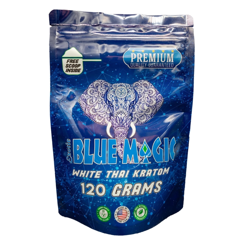 Blue Magic White Thai Kratom Powder | Kratom Library