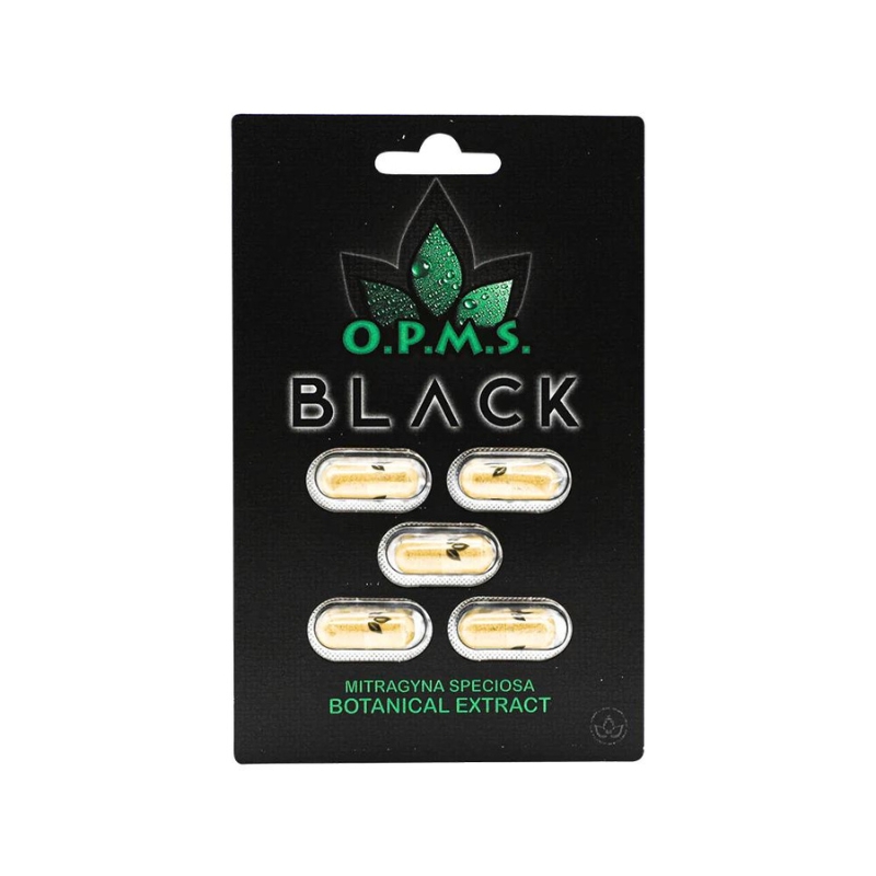 OPMS Gold Kratom Capsules - 5 Packs | Kratom Library